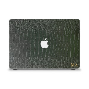 Crocodile MacBook Case Initials MacBook Air 13 15 M2 M3 MacBook Pro 13 ...