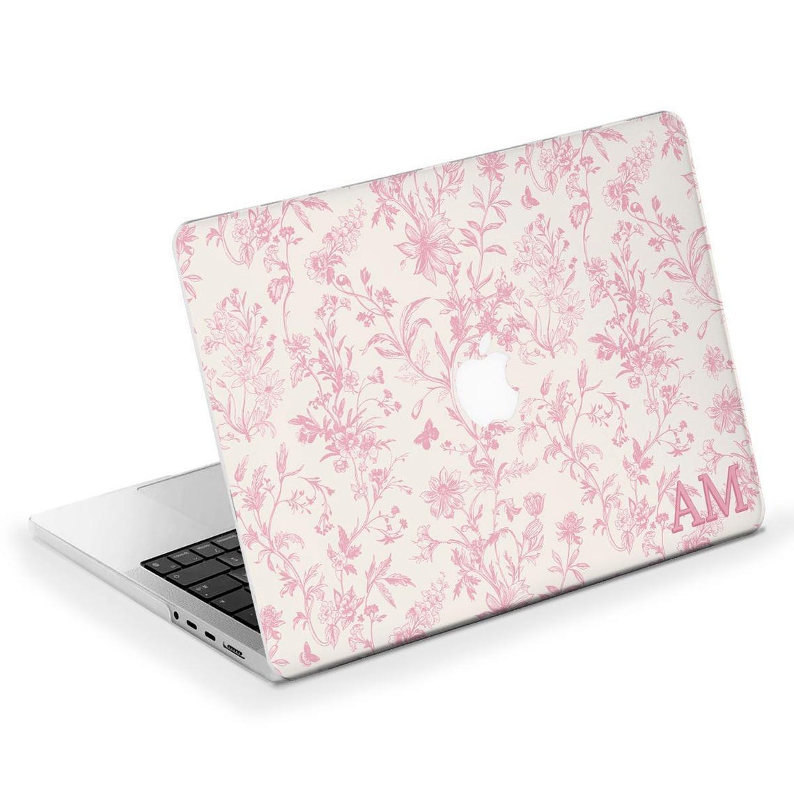 Initials MacBook Case Aesthetic MacBook Air 13 15 M2 M3 M4 MacBook Pro ...
