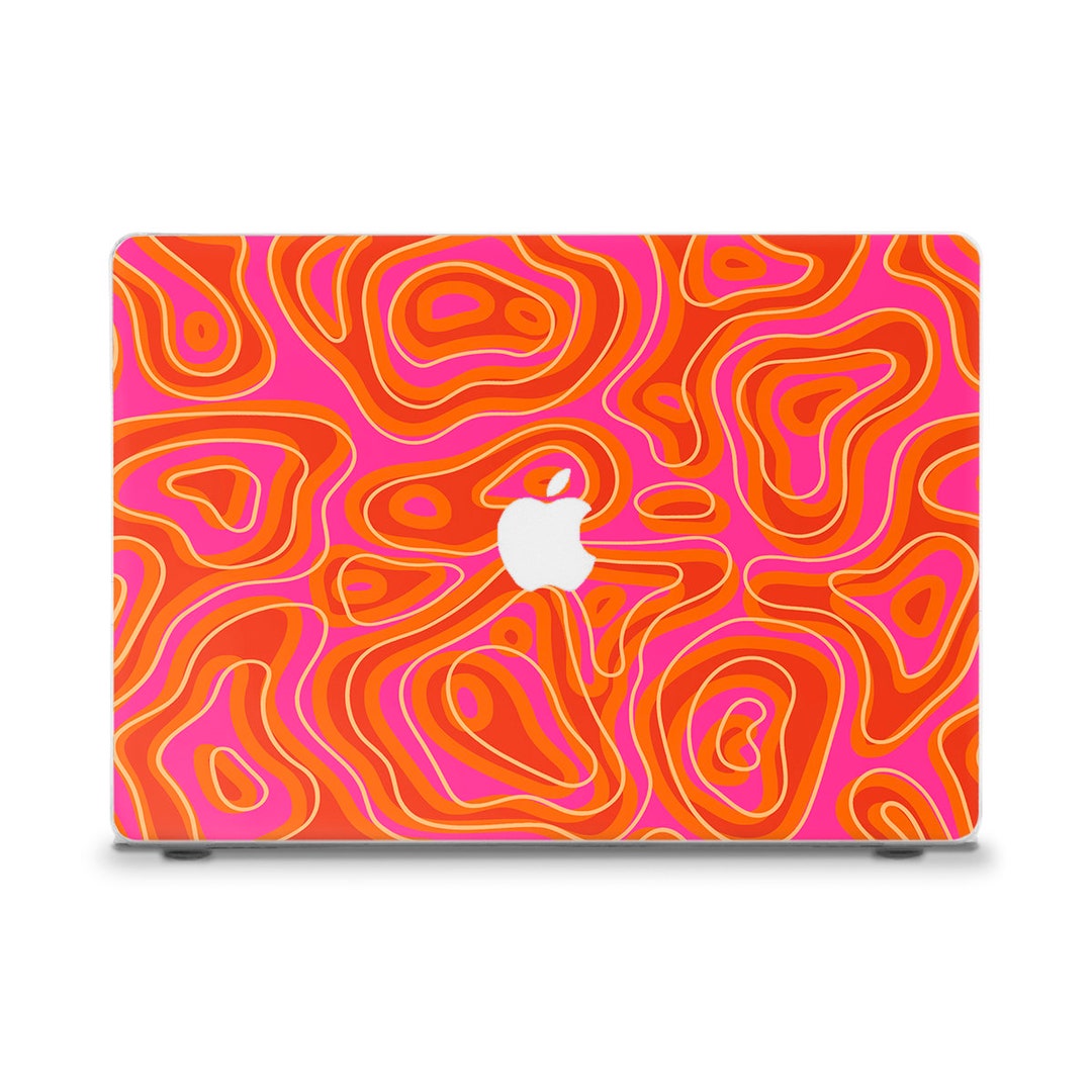 Retro MacBook Case Abstract MacBook Air 13 15 M2 Pro 13 M1 MacBook Pro ...