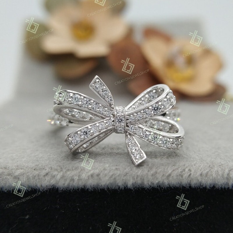 Bow Ring - Etsy