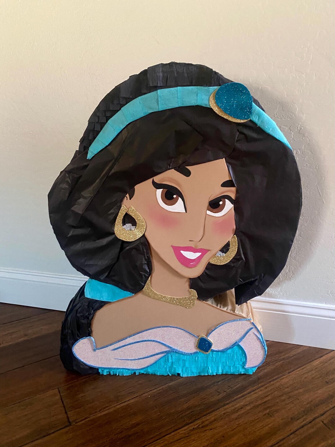 Princess Jasmine Aladdin Piñata - Etsy
