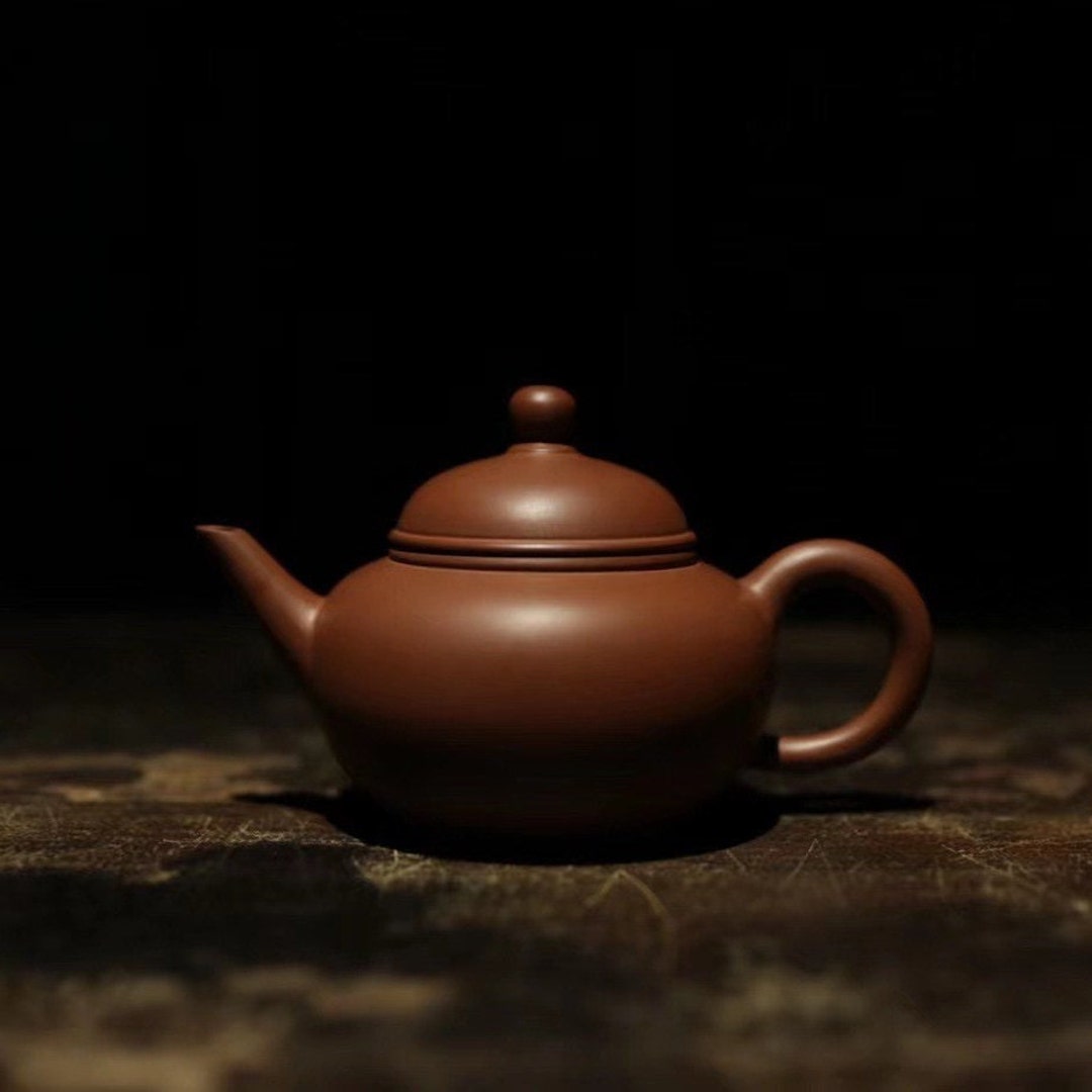 135cc Chaozhou Handmade Red Clay Shui Ping水平 Teapot for Oolong Tea ...