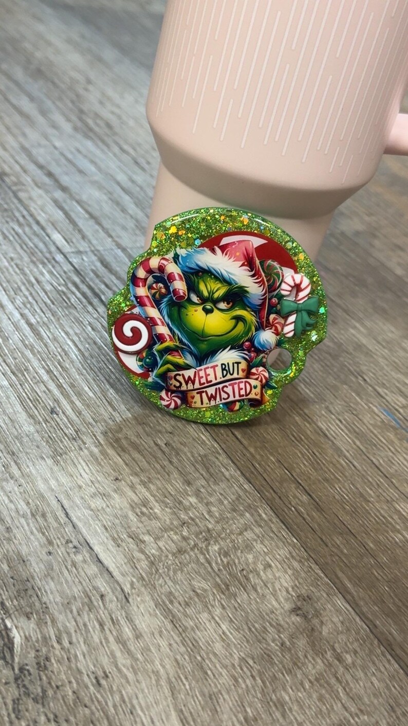 Sweet but Twisted Grinch Stanley Topper 40 Oz - Etsy
