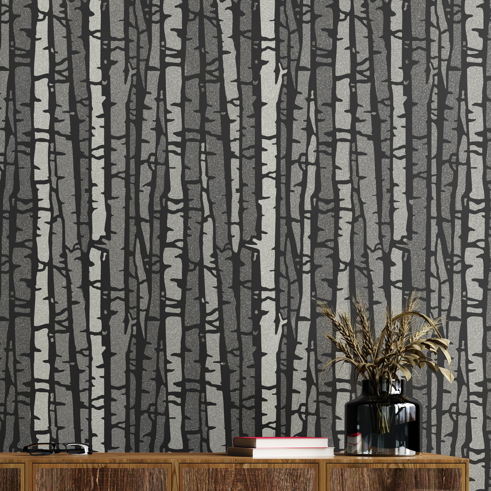 Birch Tree Bark Wall Stencil: Large Reusable Template (59x95 Cm) - Etsy