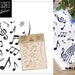 DIY Reusable Plastic STENCIL // A3 A4 A5 Notes Musical Treble Clef ...