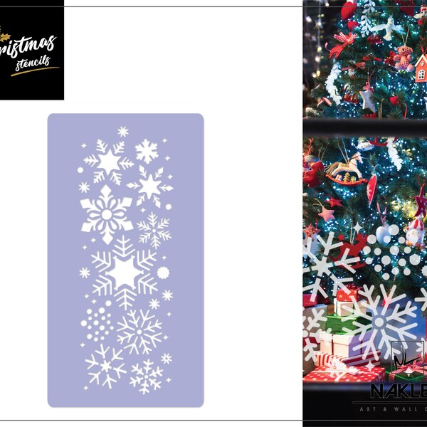 Window Border Stencil - Etsy