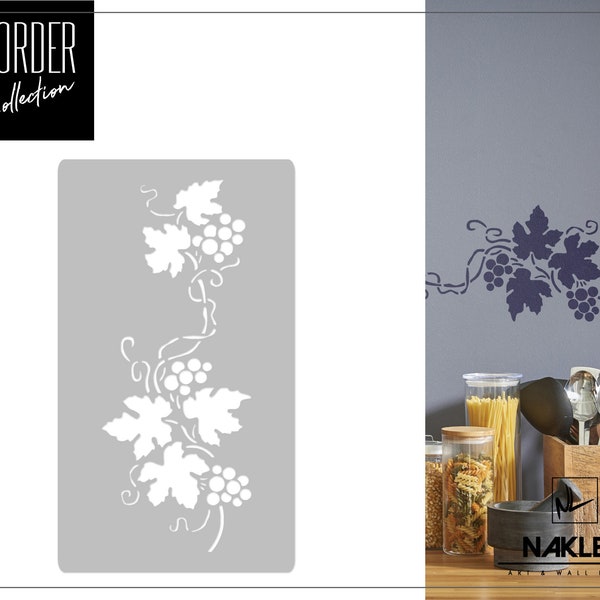 Vine Wall Stencil - Etsy