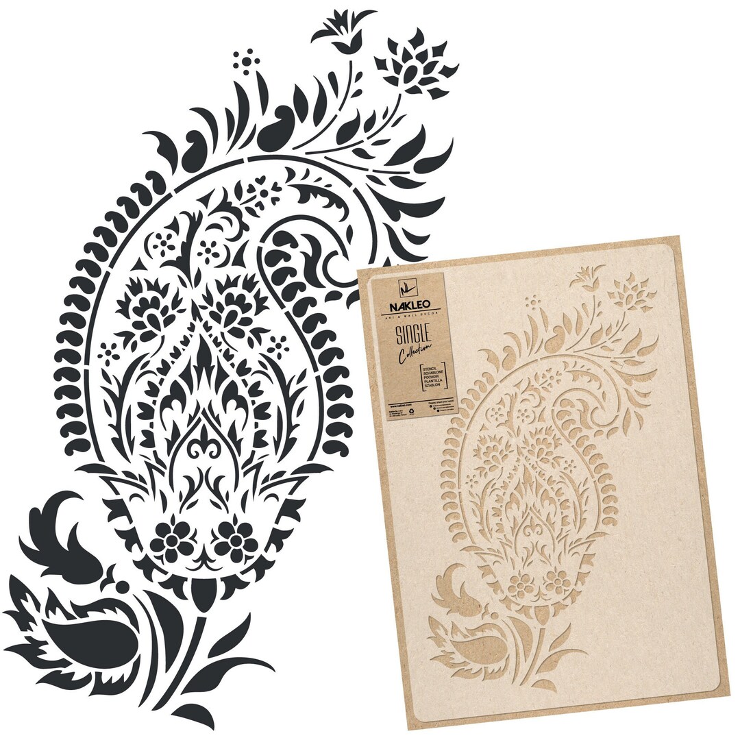 Reusable Plastic Wall Stencil // 45x65cm 17.7 X 24.6 or 65x95cm 24.6 X ...