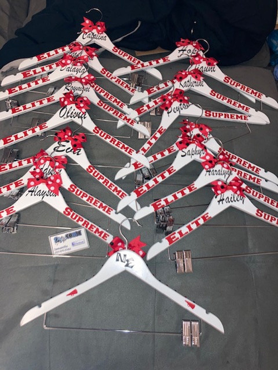 Cheer/dance Team Hangers - Etsy