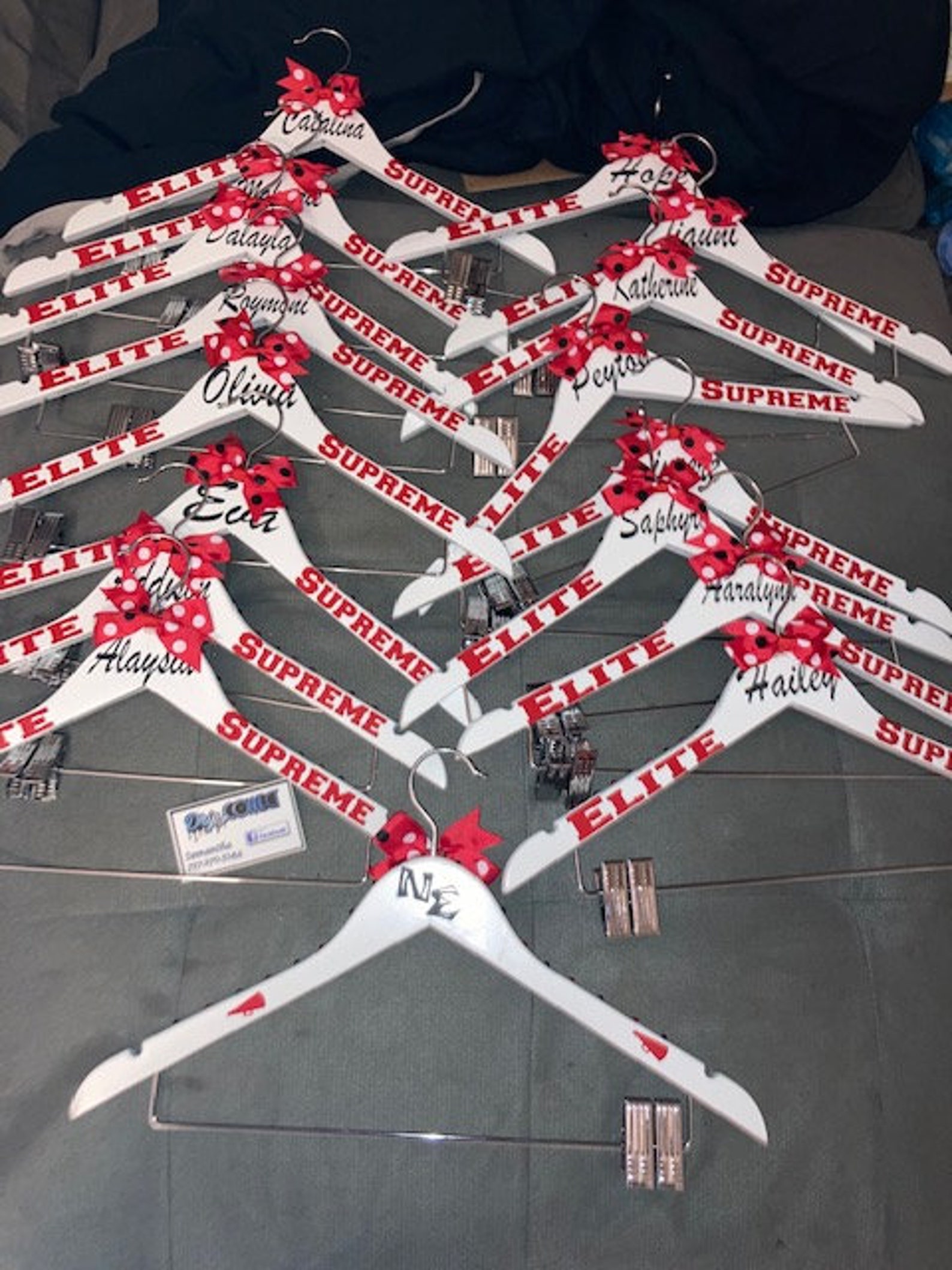 Cheer/dance Team Hangers - Etsy