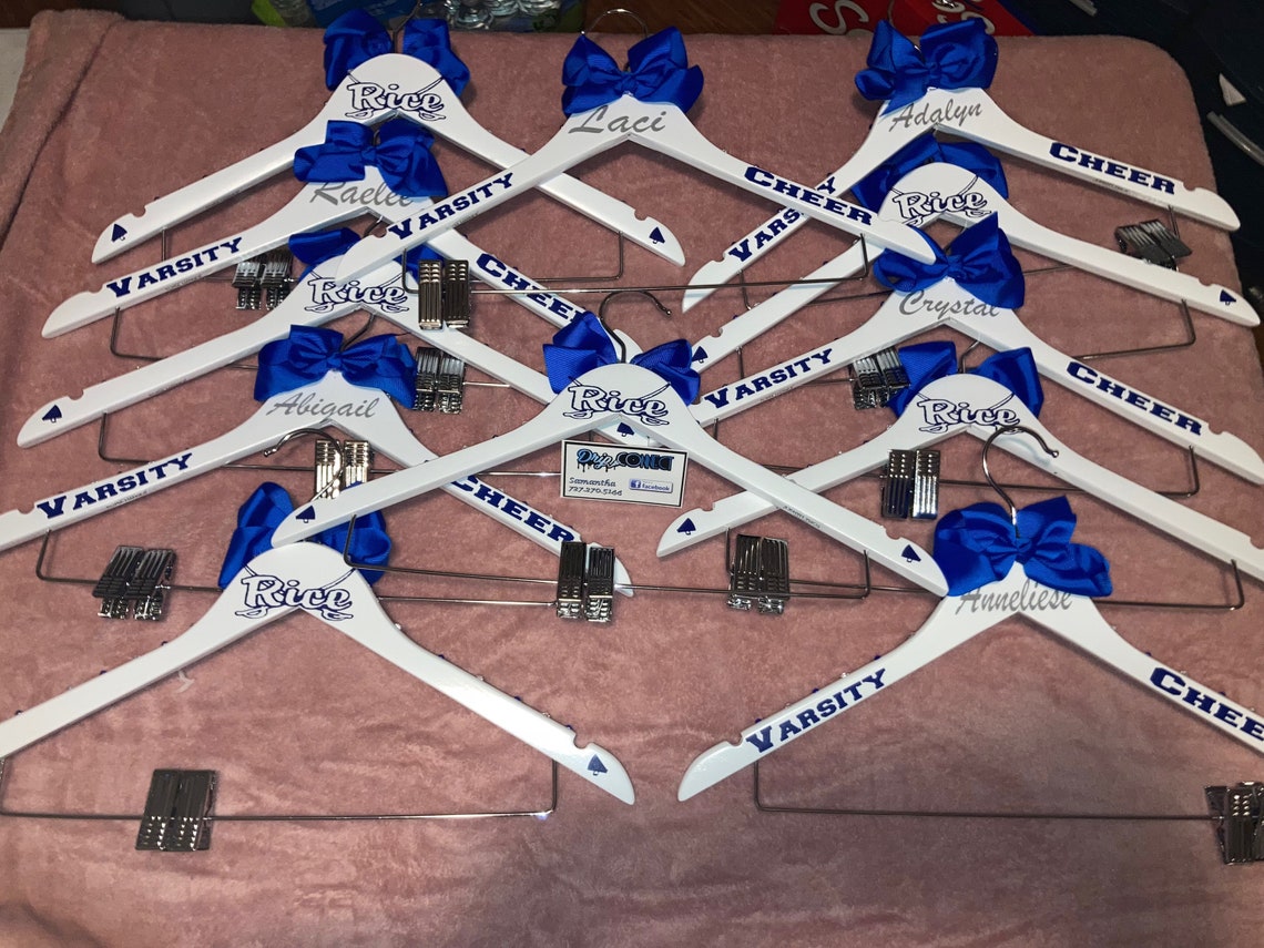 Cheer/dance Team Hangers - Etsy