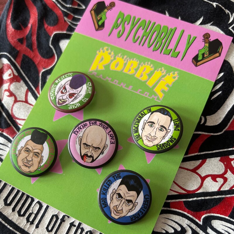 Psychobilly Patch - Etsy