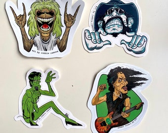 Heavy Metal Stickers - Etsy