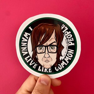 Britpop Stickers Set Britpop Music Stickers Pack 90's - Etsy