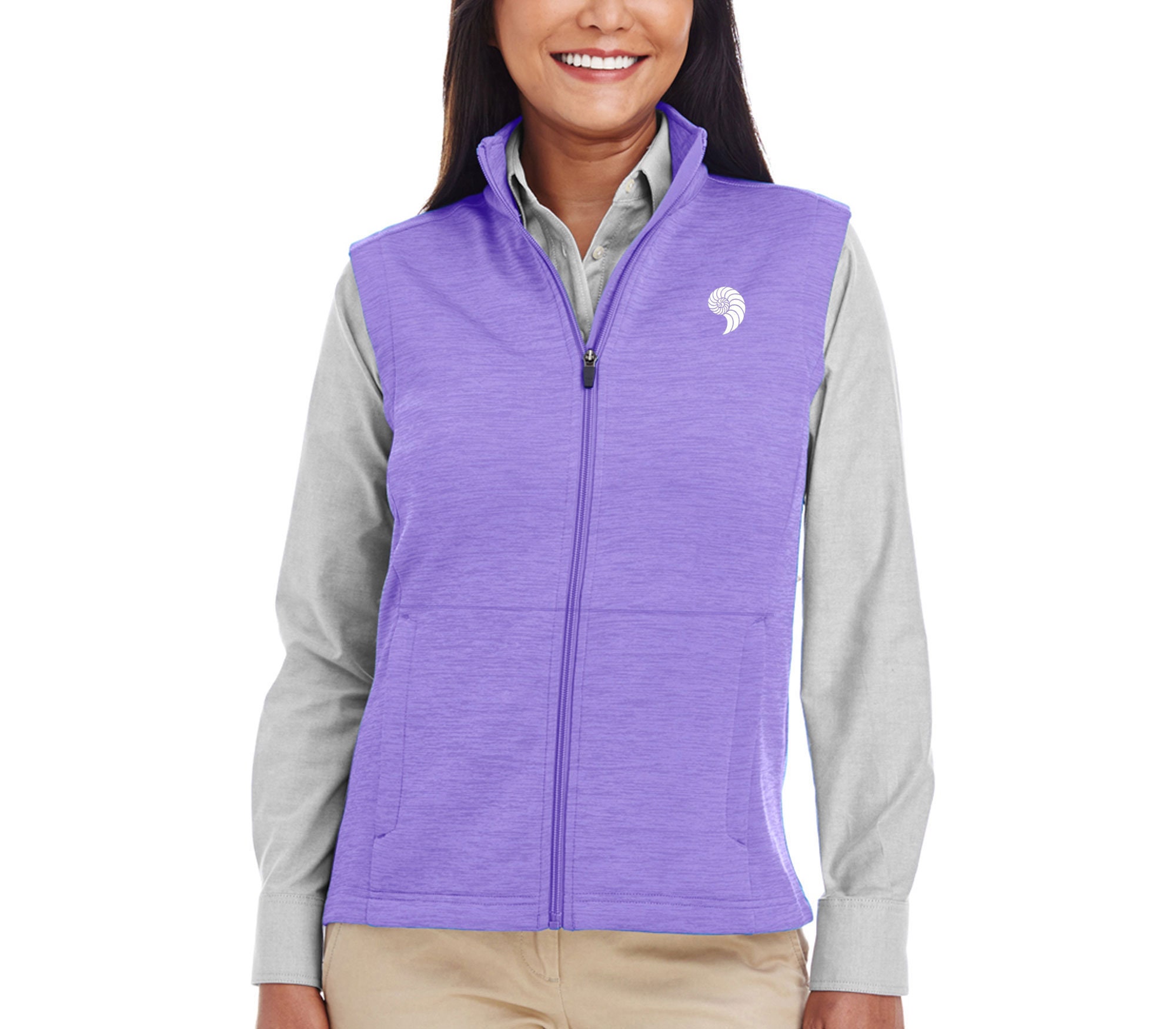 VAD Wear® Ladies Melange Fleece LVAD Vest - Etsy