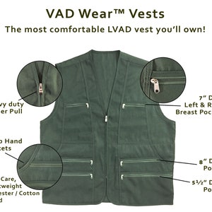 VAD Wear® LVAD Vests - the Original - Etsy