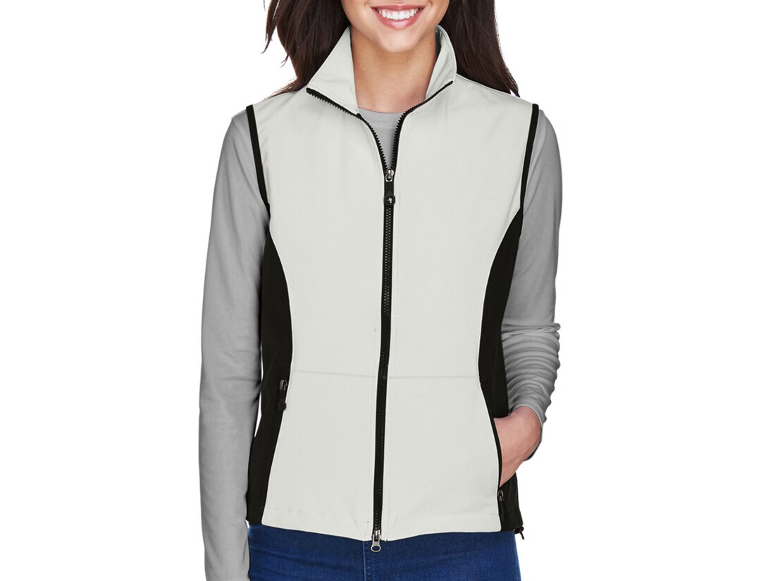 Ladies Three-layer Light Bonded Performance Soft Shell LVAD Vest - Etsy