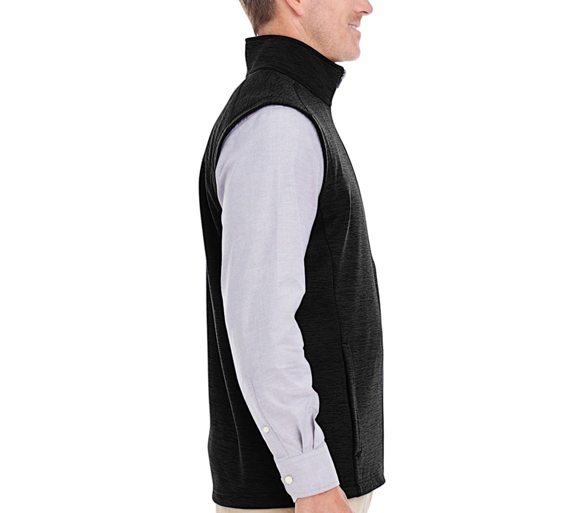 VAD Wear® Mens LVAD Vest in Melange Fleece - Etsy