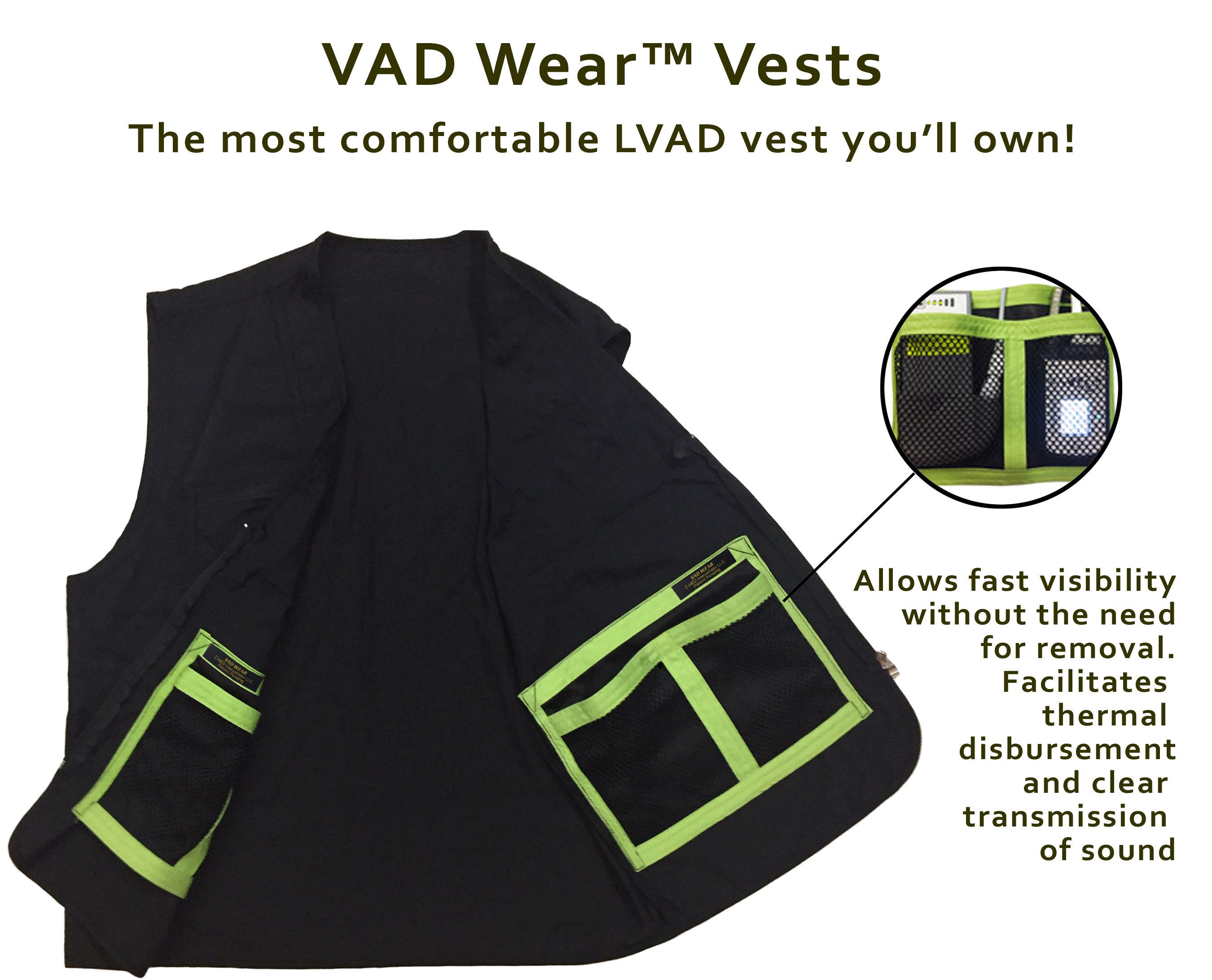 VAD Wear® LVAD Vests - the Original - Etsy
