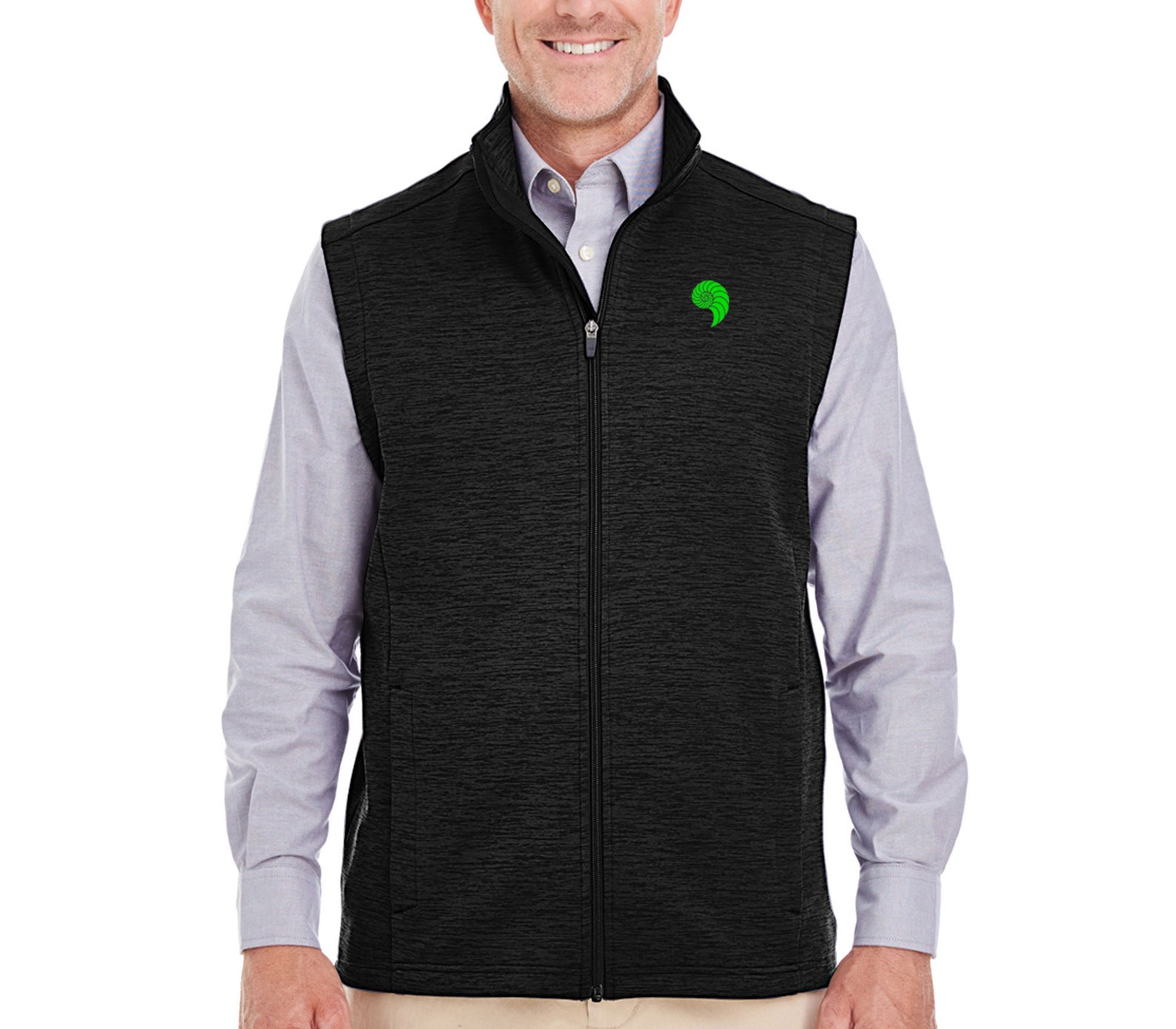 VAD Wear® Mens LVAD Vest in Melange Fleece - Etsy