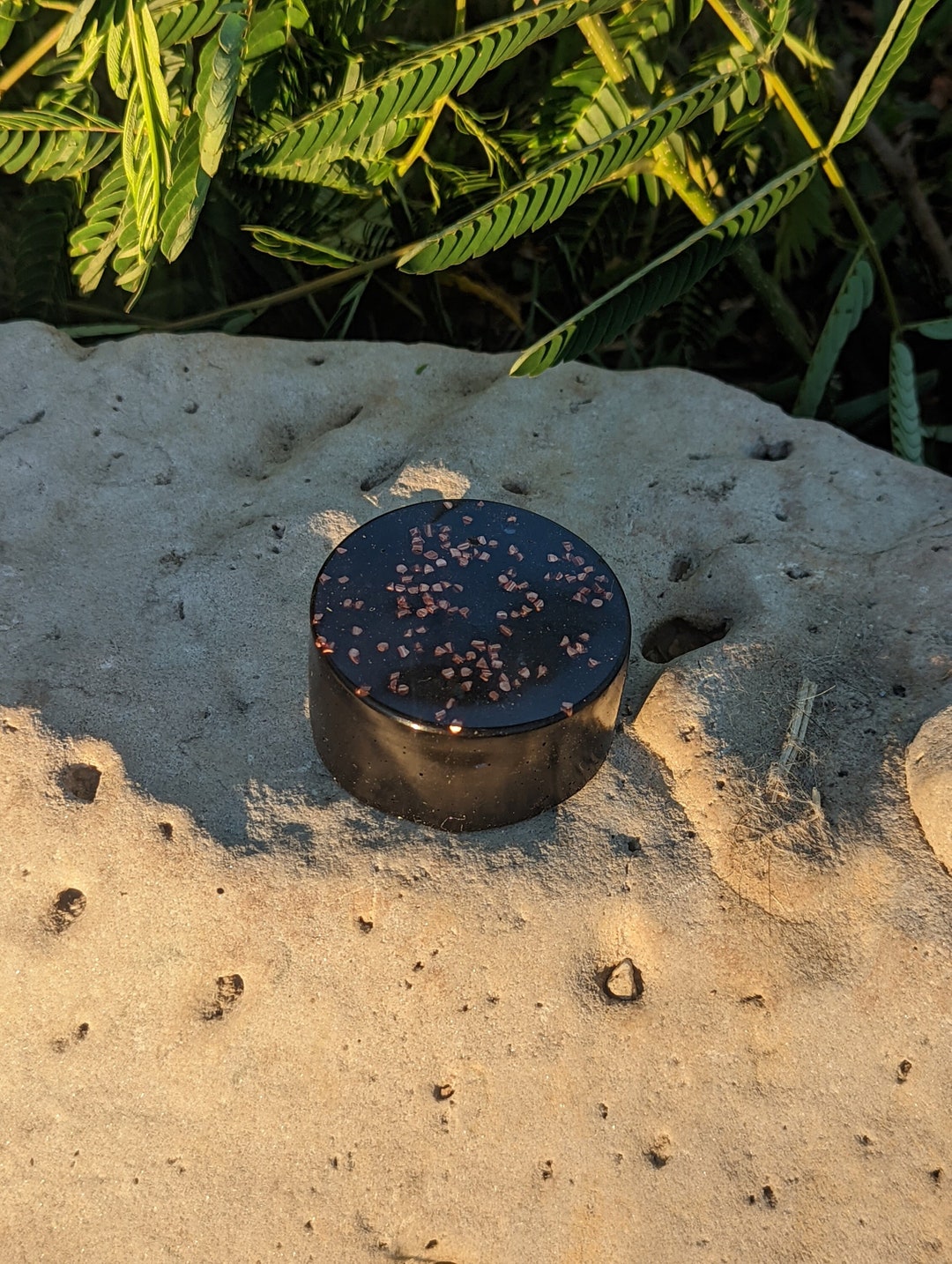 Copper Chop Top Orgonite Puck - Etsy UK