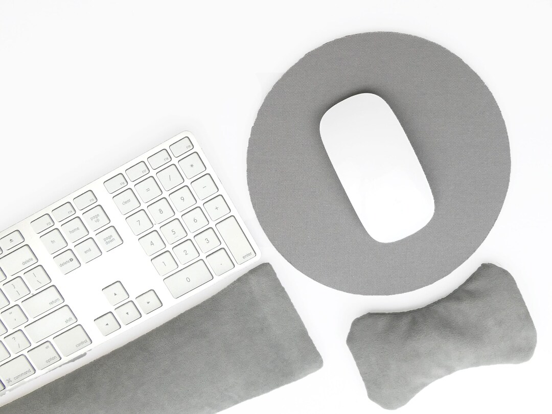 Natural Wrist Rests for Keyboard & Mouse (buckwheat Hulls Filler ...