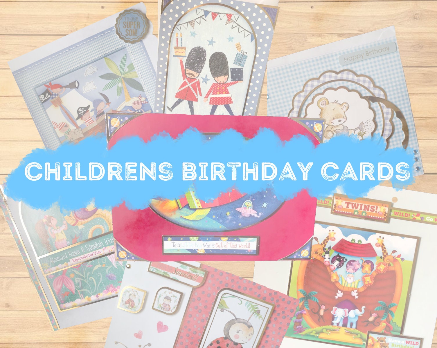 Children's Birthday Cards - Etsy