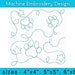 Paw Print Edge to Edge Machine Embroidery Quilting, Footprint Dog, 4x4 ...