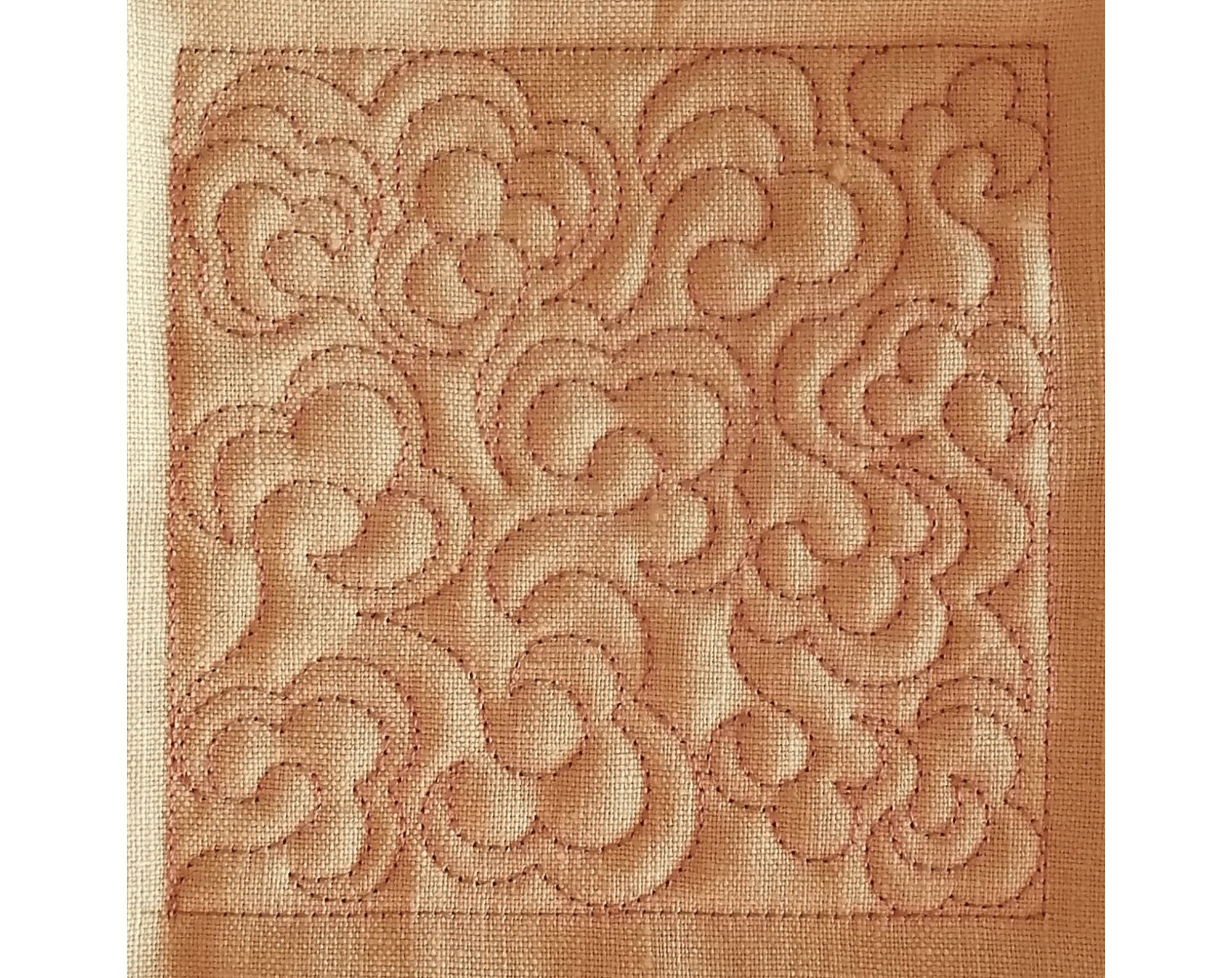 ITH Quilt Block Machine Embroidery Design Swirl Flower 4, 5, 6, 7, 8 5 ...