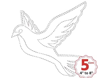 Dove Quilt Block - Etsy