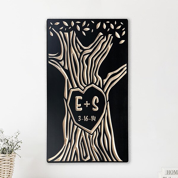 Initials Carved - Etsy