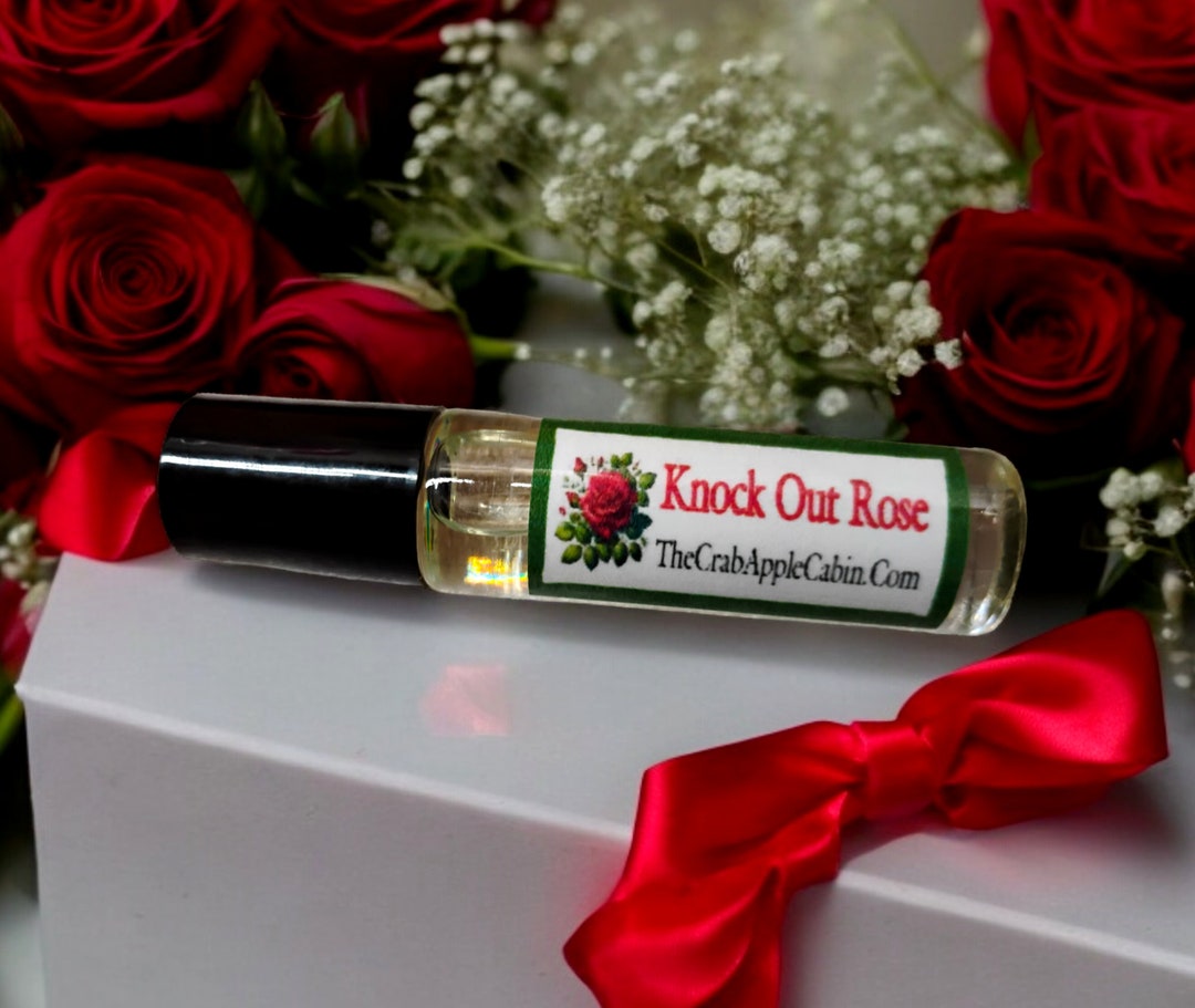 Knock Out Rose Floral Oil Perfume 10 ML Roll On - Etsy