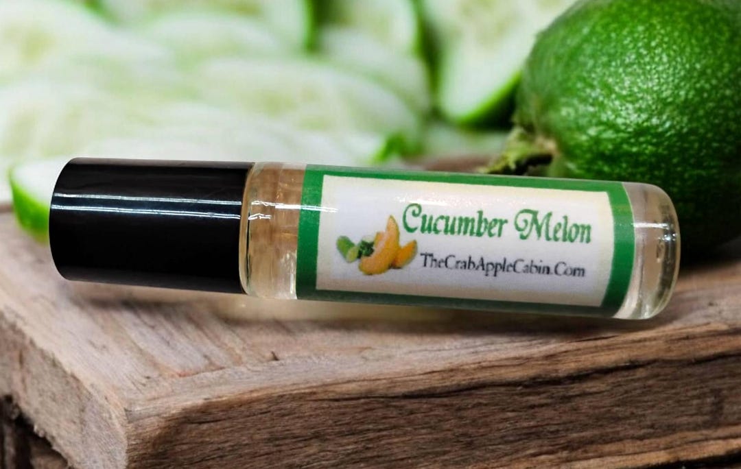 Cucumber-melon Clean & Fresh Perfume Oil 10 ML Roll On - Etsy