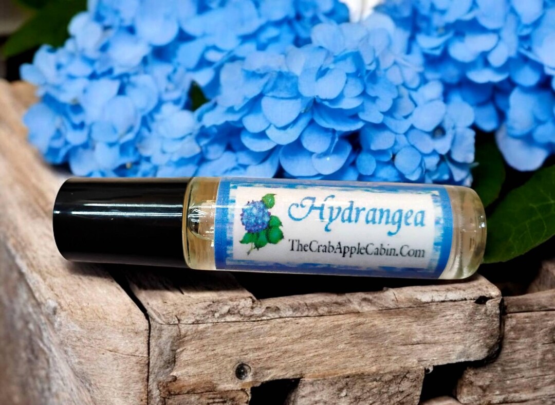 Hydrangea Perfume With Jojoba Oil 10 ML Roll On - Etsy
