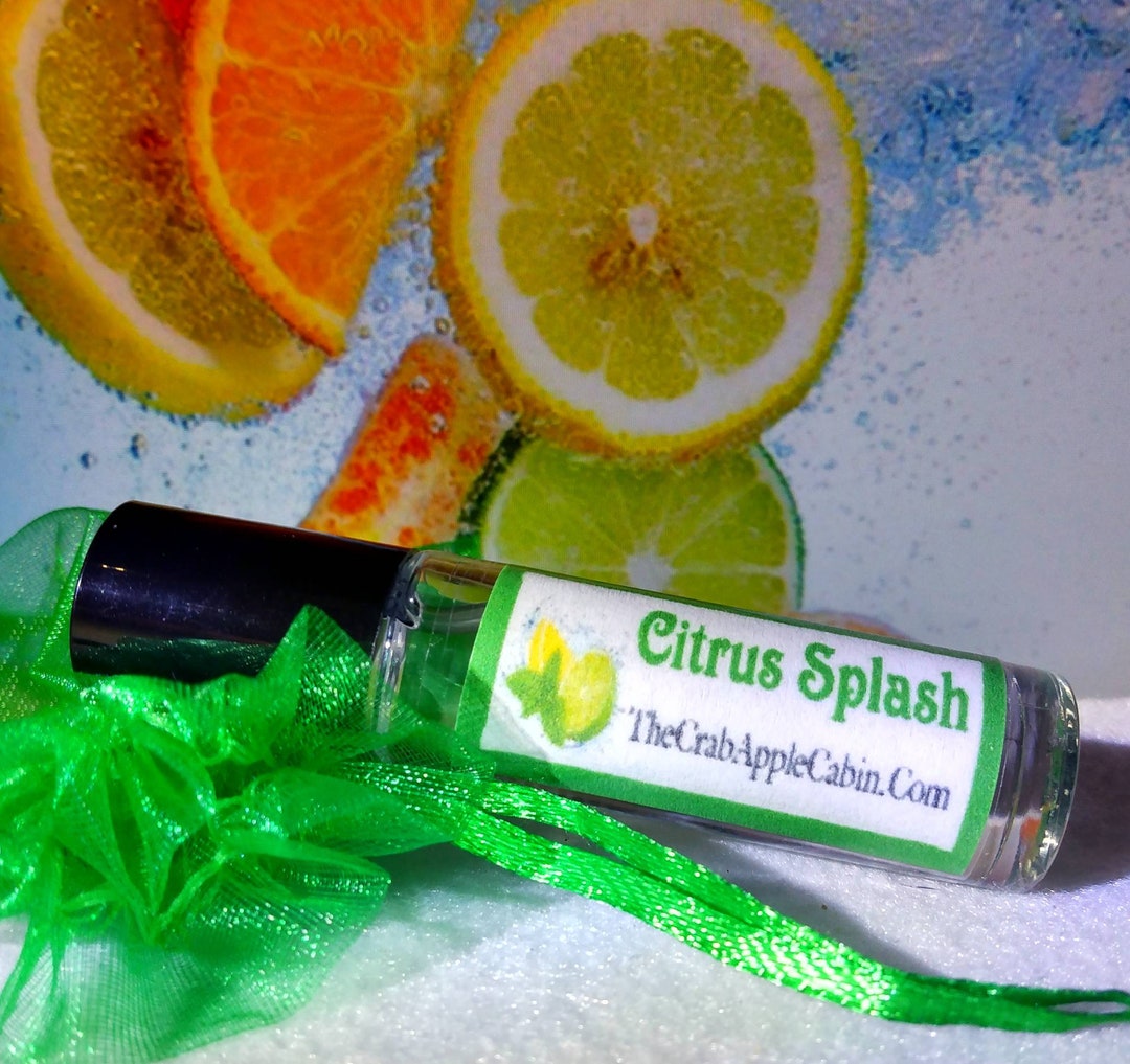Citrus Lemon Lime Splash Perfume Oil 10 ML Roll On - Etsy