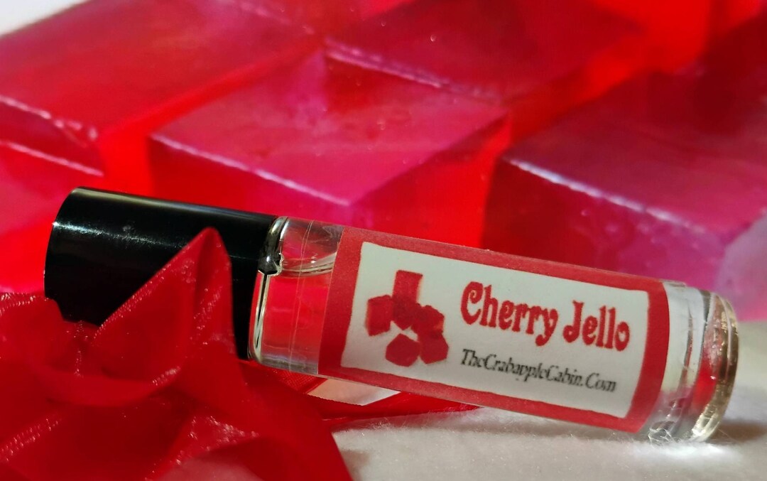 Cherry Jello Type Perfume Oil 10 ML Roll On - Etsy