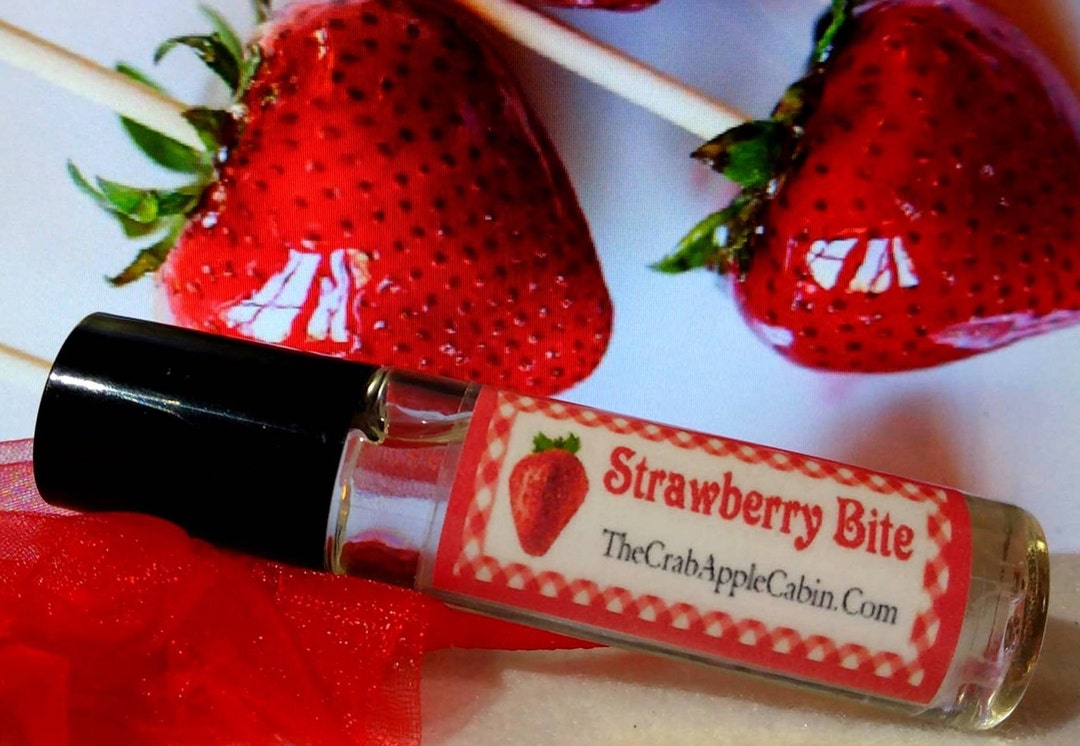 Strawberry Bite candied Strawberry Perfume Oil 10 ML Roll - Etsy