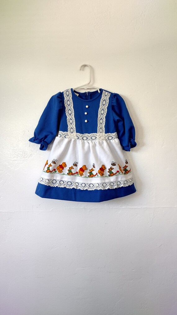Rare 70's Vintage Winnie the Pooh for Sears Blue & Wh… - Gem