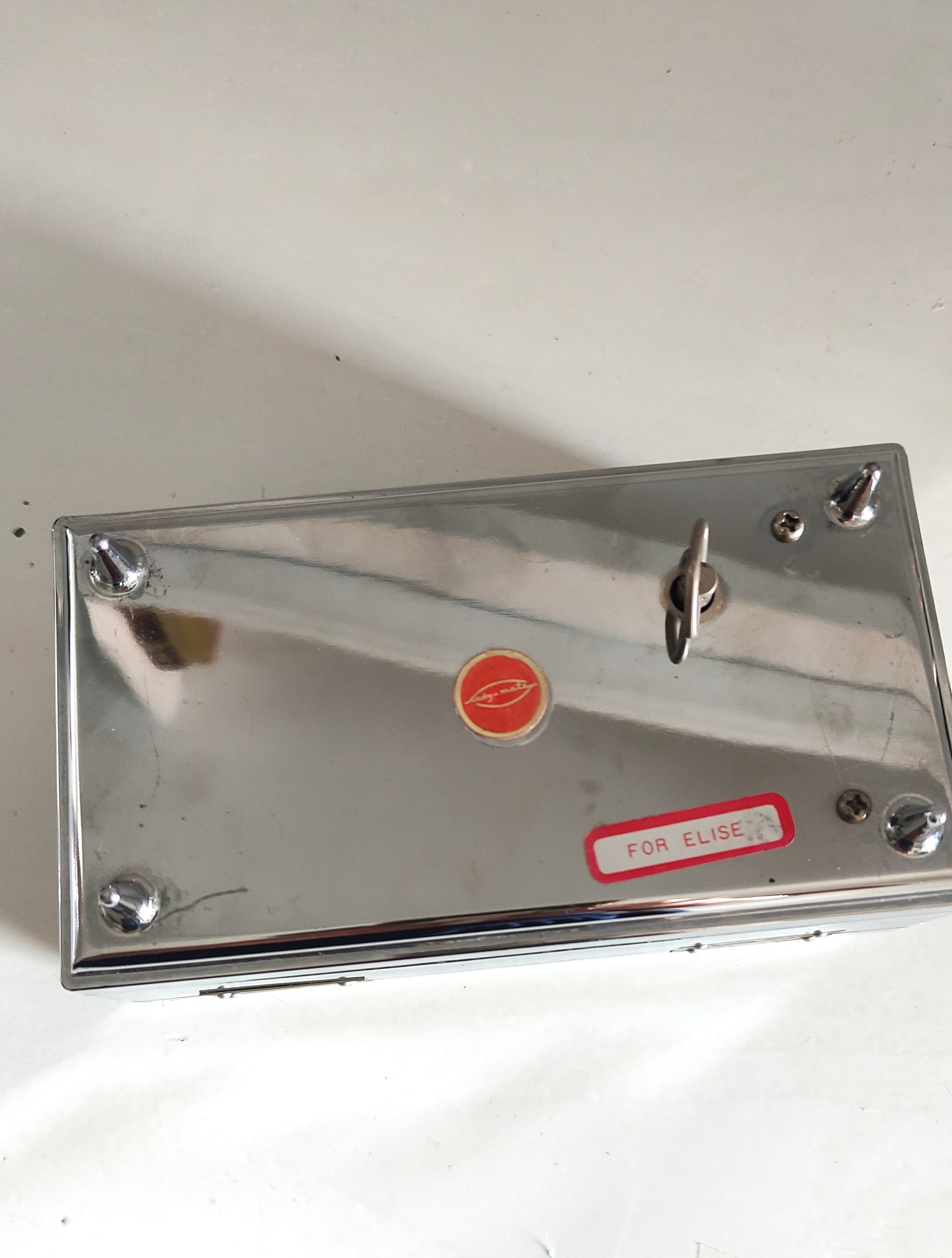 Vintage Japanese Lady Mate Music Jewelry Box With a 3D - Etsy