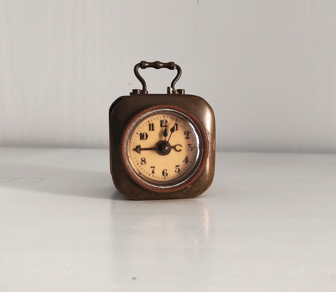 Antique French Alarm Clock, Brevete Table Alarm Clock From the 1860s - Etsy