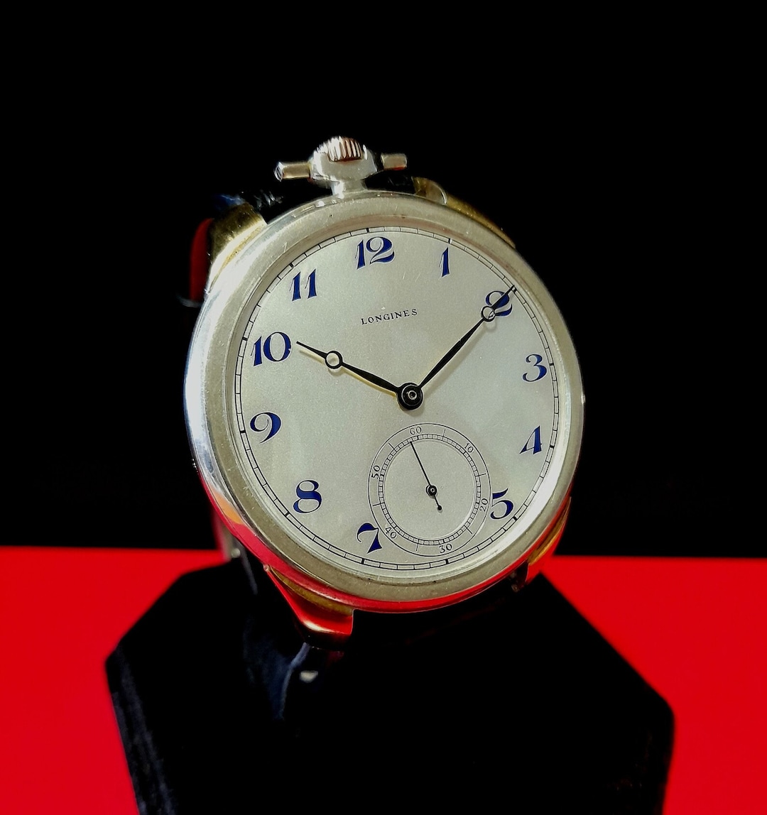 Longines Art Deco Luxury Silver Men's Dress Wristwatch, Swiss Longines ...
