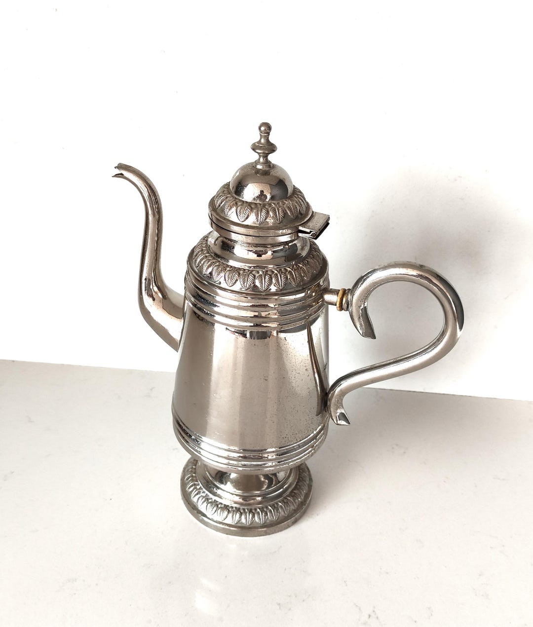 Antique Silver Plated Coffee Pot, Vintage Swedish Coffee Pot - Etsy