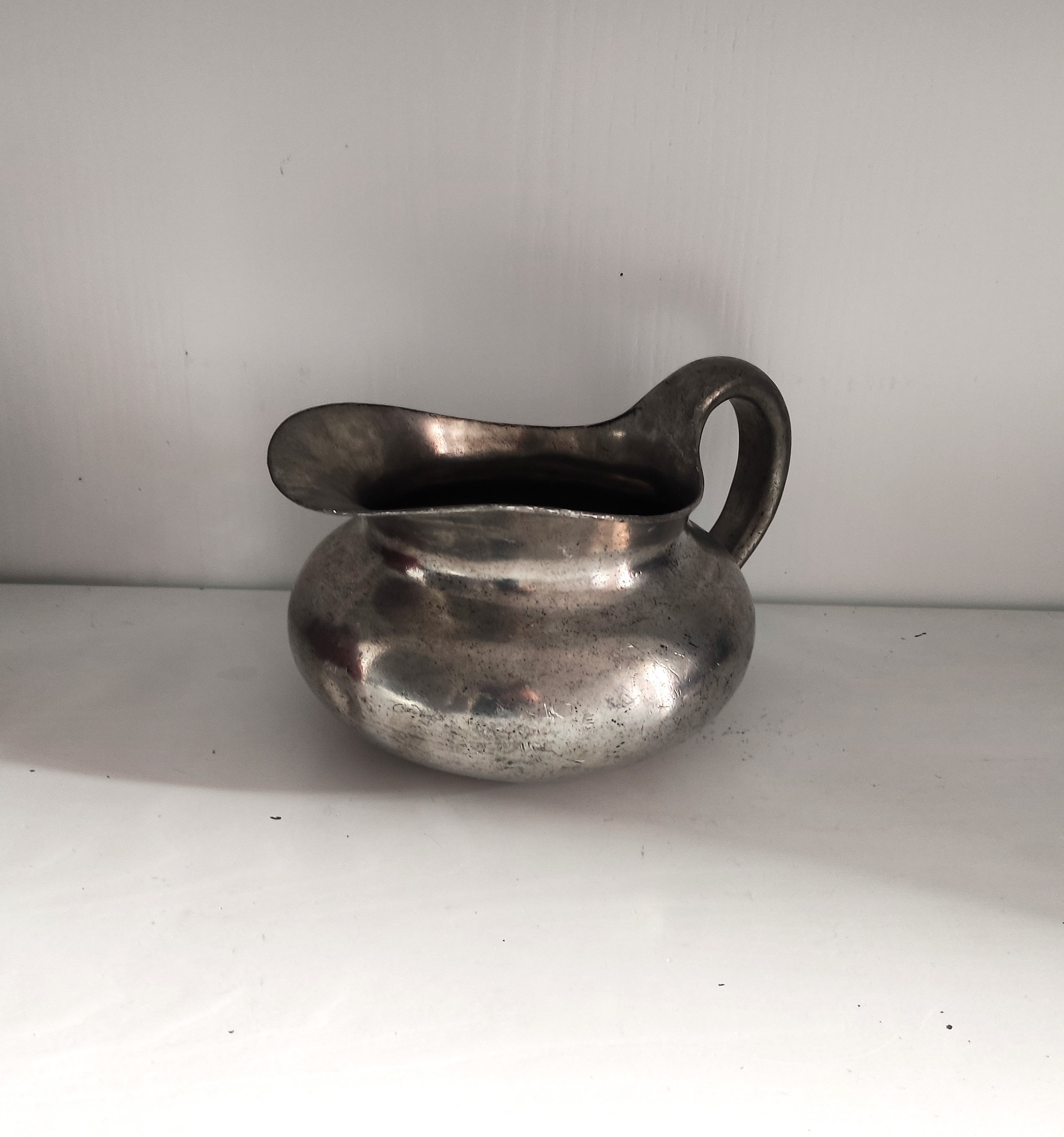 Antique Pewter Pot, E.P.U. Europe, Etain Zinn, Pewter Pitcher, Large ...