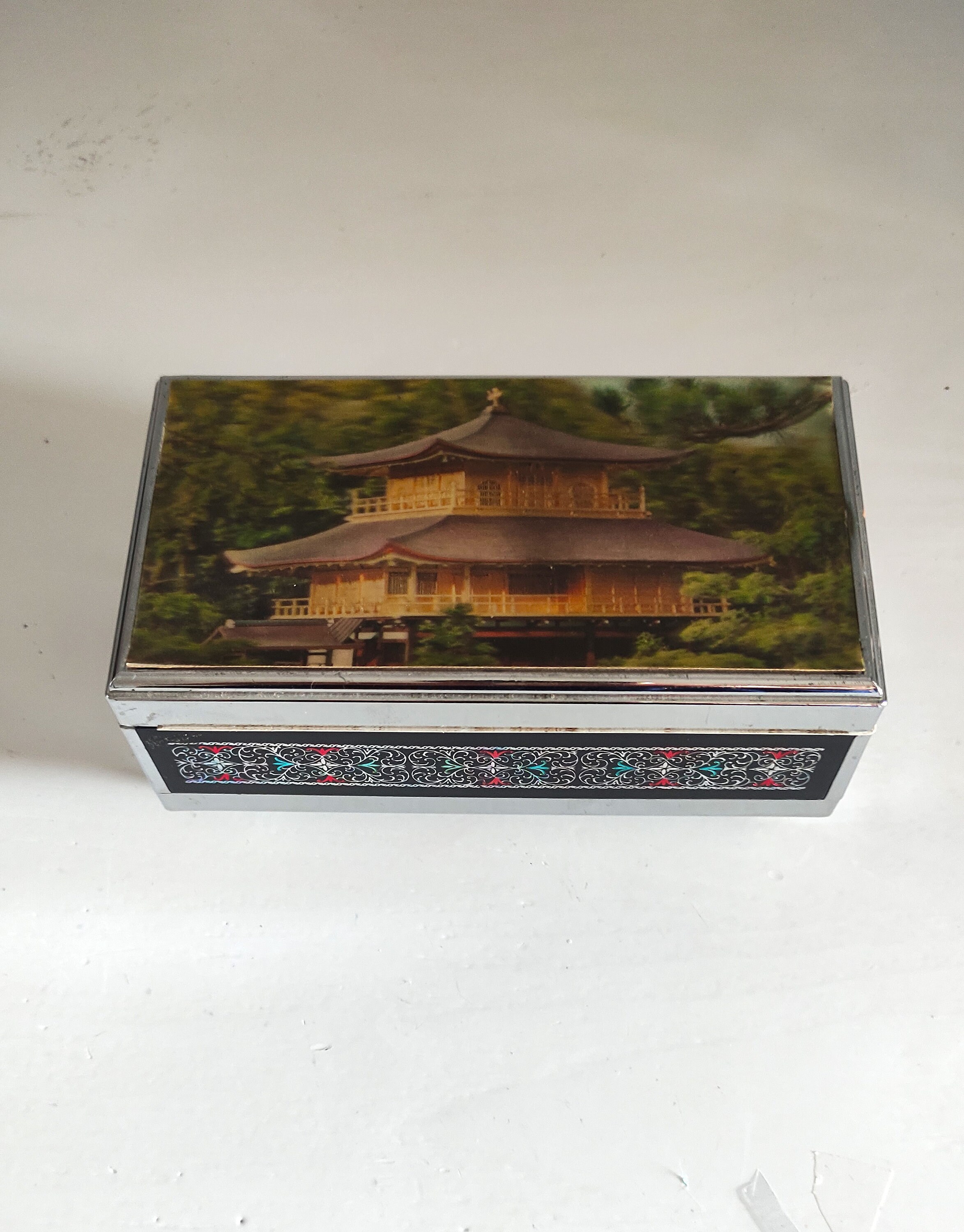 Vintage Japanese Lady Mate Music Jewelry Box With a 3D - Etsy