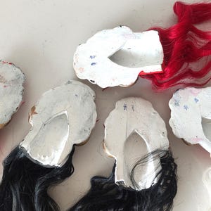 Vintage Chinese Bian Lian Opera Masks, Set of 5 Bian Lian Masks ...