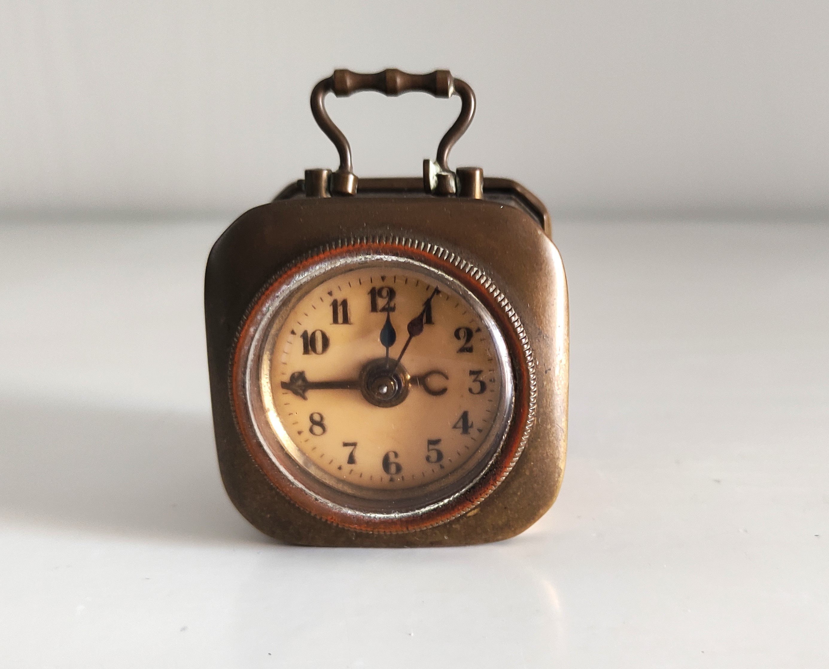 Antique French Alarm Clock, Brevete Table Alarm Clock From the 1860s - Etsy