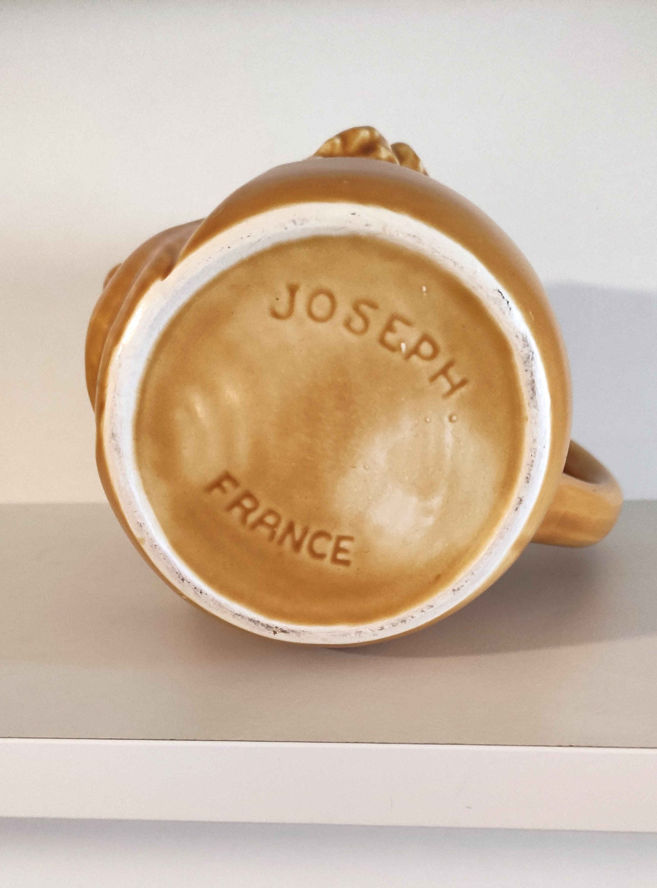 Vintage Ceramic Pitcher With Human Face Vintage Ceramic Jug - Etsy