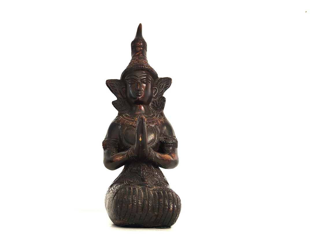Hindu Deity, Krishna, Rare Krishna Statuette, Antique Bronze Hindu ...