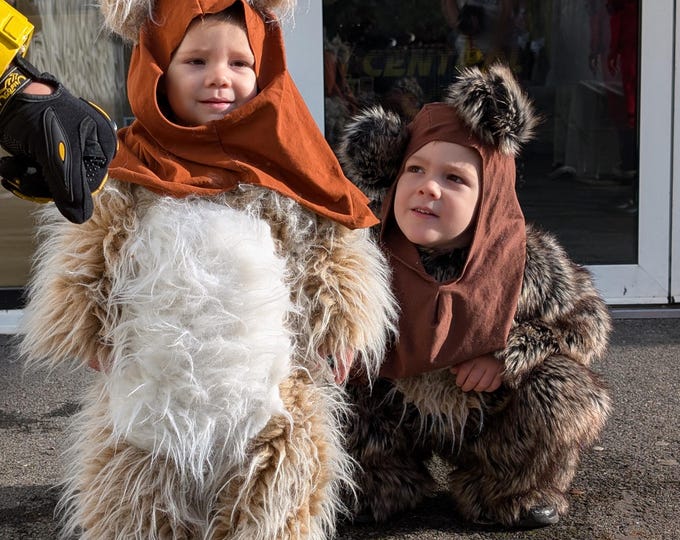 EWOK Costume Toddler Boy Halloween Costume Toddler Girls Halloween ...
