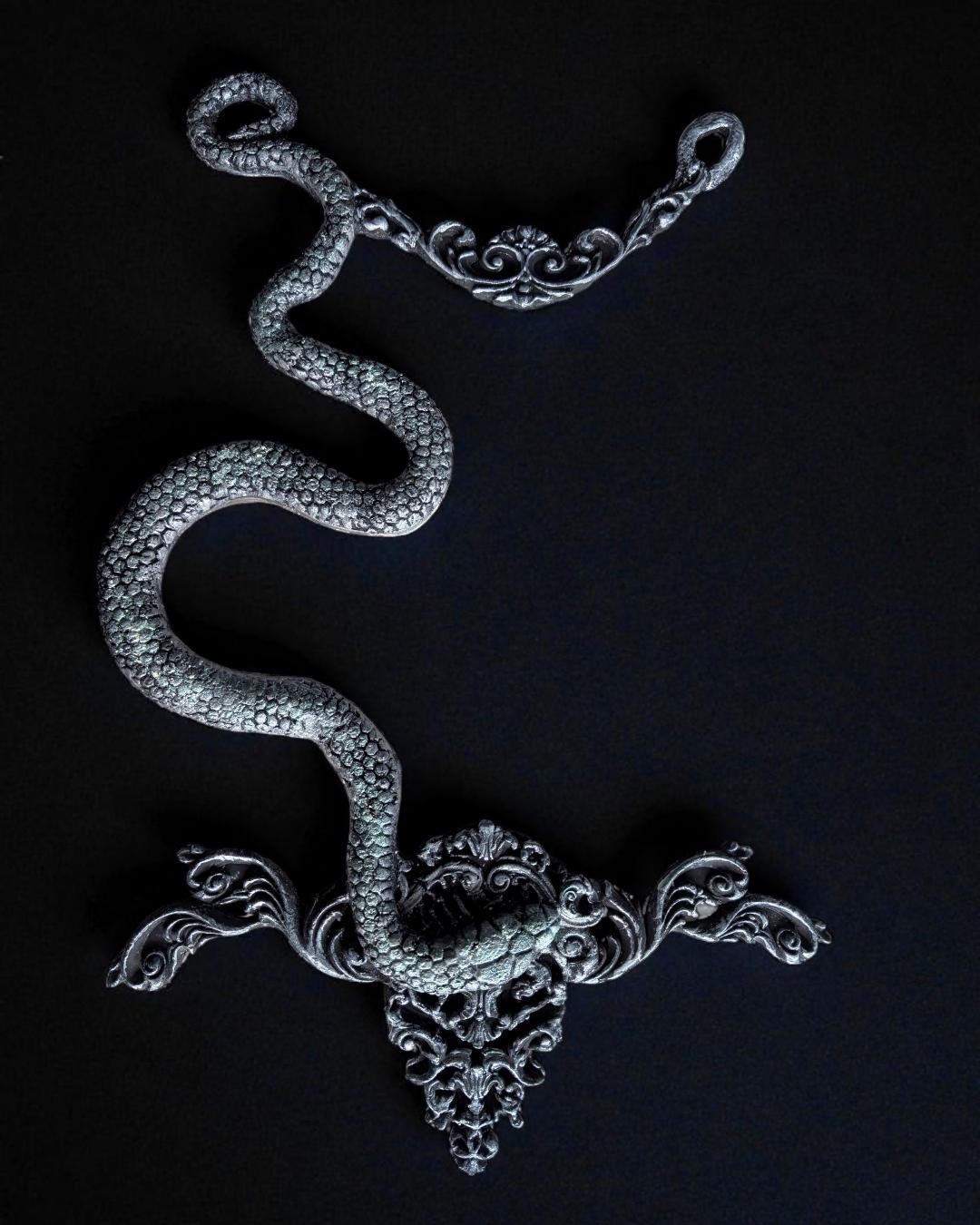 Silicone Snake Gothic Harness | Alternative Skin-friendly Accessory ...